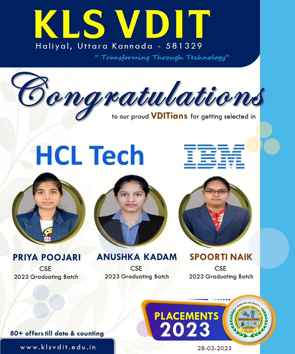 KLS, VISHWANATHRAO DESHPANDE INSTITUTE OF TECHNOLOGY, HALIYAL ...