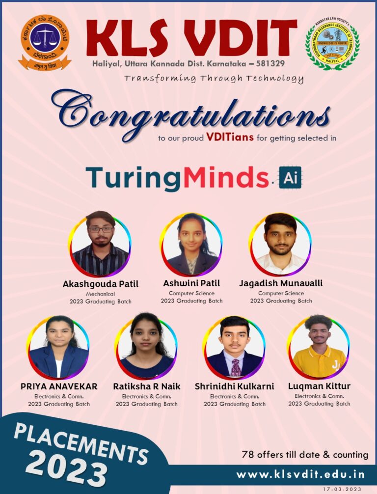 KLS, VISHWANATHRAO DESHPANDE INSTITUTE OF TECHNOLOGY, HALIYAL ...
